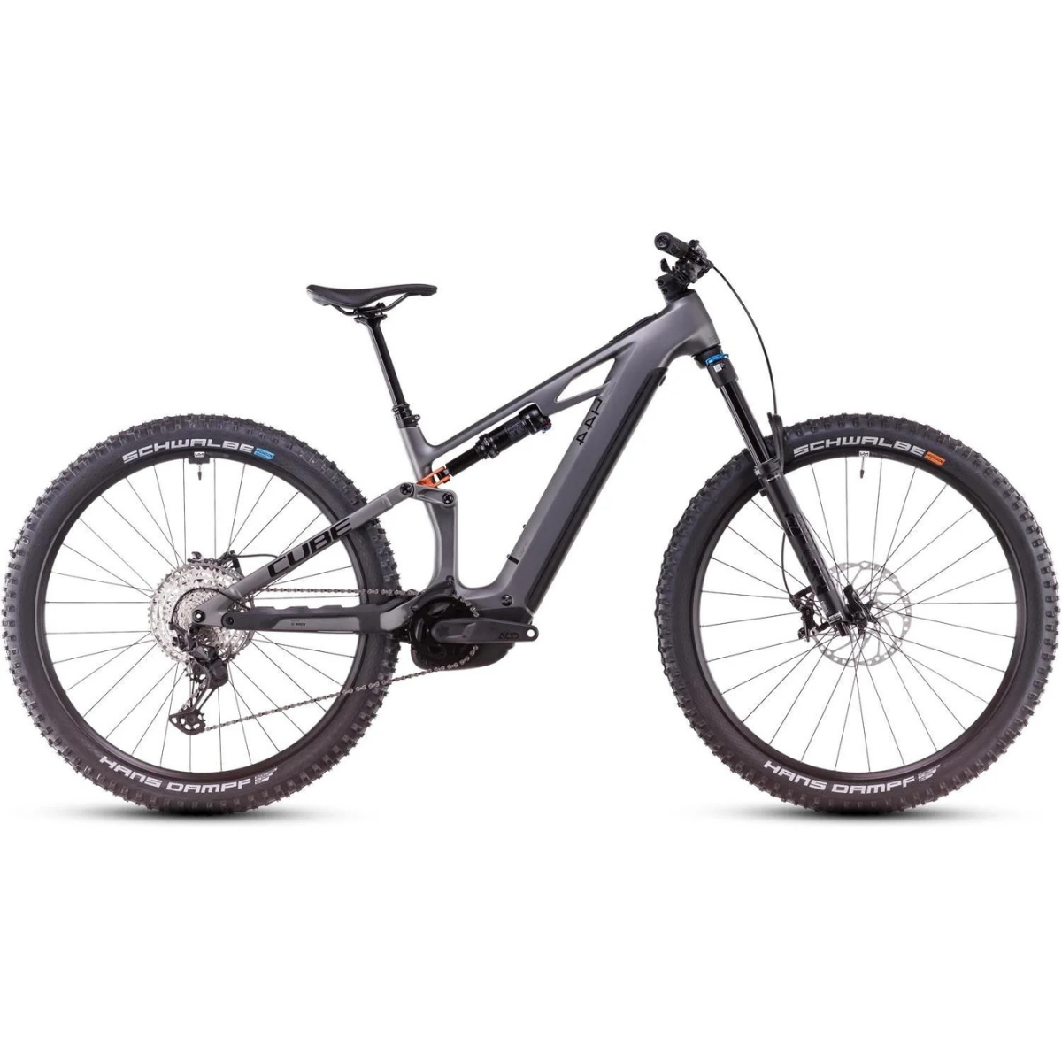 Cube Stereo Hybrid ONE44 HPC SLX 800 Electric Enduro Bike Slabgrey'n'O ...